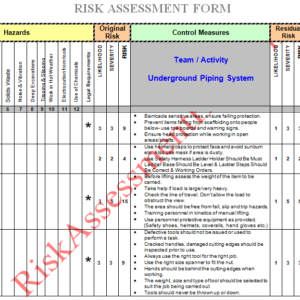 hazard-identification-and-risk-assessment-hira-form – Method Statement HQ